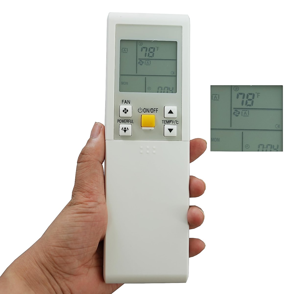 Universal Replacement Remote Control Compatible for Daikin ARC452A8 ARC452A9 ARC452A10 ARC452A11 ARC452A12 ARC452A13 ARC452A14 Air Conditioner