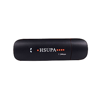 3G Hotspot,USB Modem 7.2Mbps TF Card Adapter SIM SD 3G Network Dongle,Support Hot-Swappable,Plug-and-Play