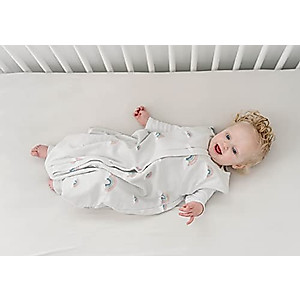 Woolino 4 Season Baby Sleep Bag or Sack with Feet Opening, Merino Wool, 3-4T, Rainbow
