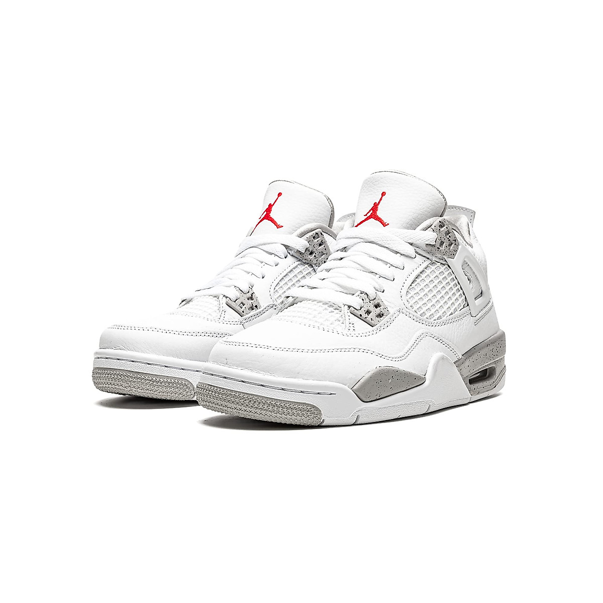 Jordan Youth Air Jordan 4 Retro GS DJ4699 100 White Oreo - Size 3.5Y