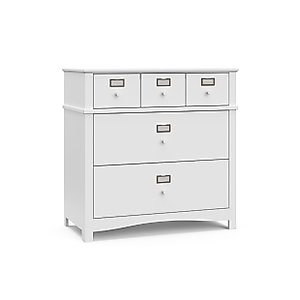 Graco Clara Dresser, 3 Drawer, White