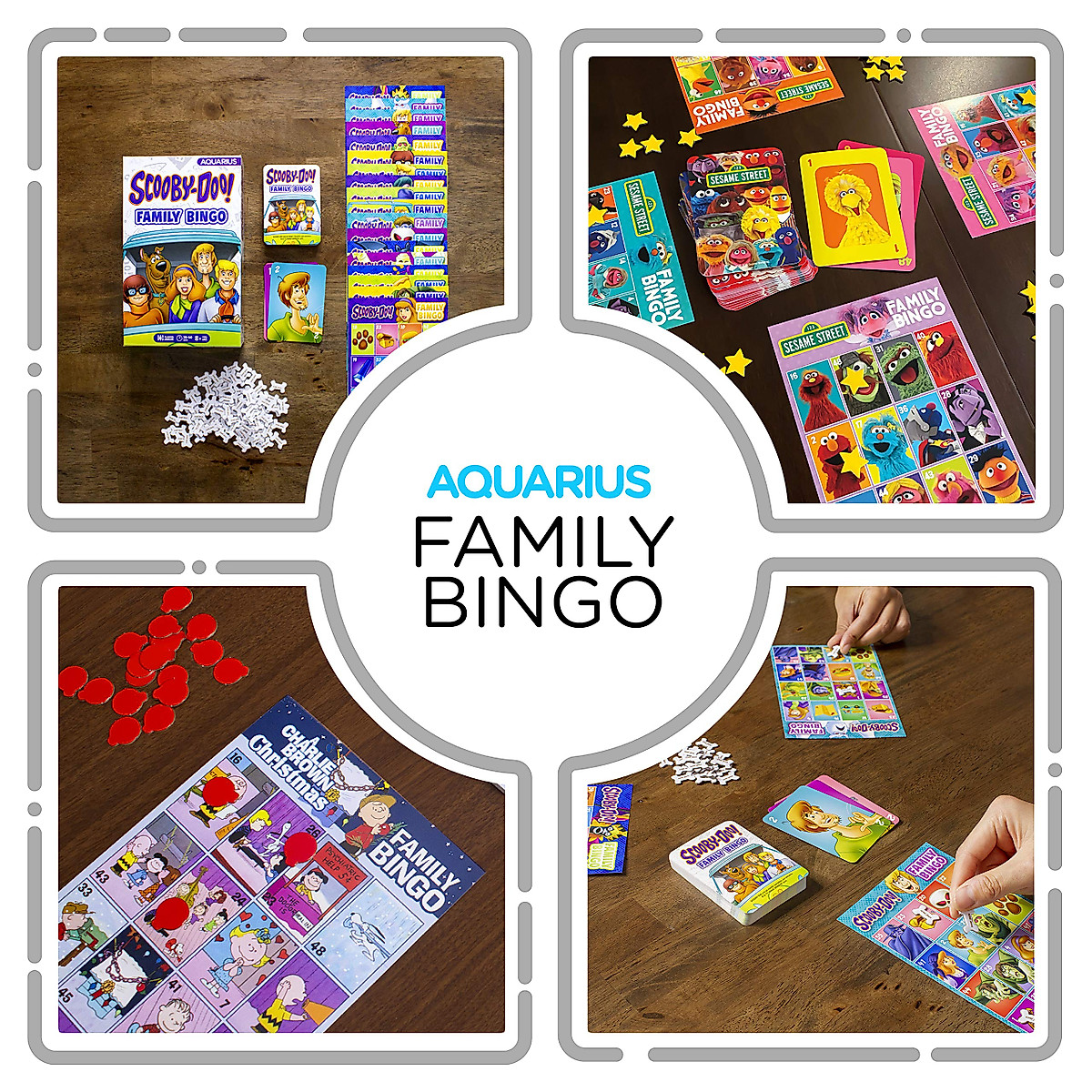 AQUARIUS - Scooby-Doo Family Bingo Game