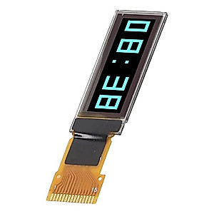 Display Screen, 15 Pin Energy Saving SPI Interface Self Illumination Display Screen Module for DIY(Blue)
