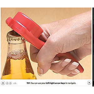 5 in 1 All Purpose Jar Bottle Opener (5 in 1 All Purpose Jar Bottle Op by North Coast Medical