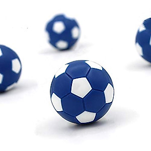 OuMuaMua 9pcs Foosball Table Balls 1.42 Inch Table Soccer Balls for Foosball Tabletop Game Foosball Accessory Replacements Multicolor World Cup Foosball