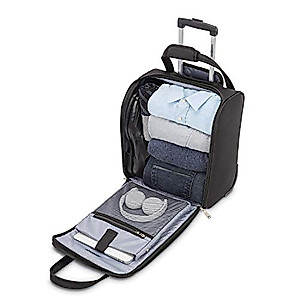 Samsonite Ascella X Softside Luggage, Black, Underseater