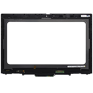 WARWOLFTEAM 14" FHD 1920x1080 LCD Screen IPS LED Touch Display with Touch Control Board and Bezel Assembly Compatible with Lenovo Thinkpad X1 Yoga 3rd Gen. FRU: 01YT242 01YT243 01AY922 01AY923