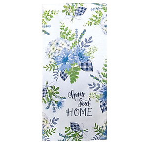 Love Grows Here Farmhouse Collection Terry Towels Bundle of 2, Friends Family and Home Sweet Home
