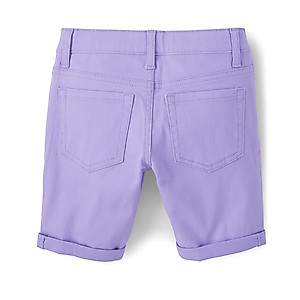 The Children's Place,Solid Skimmer Shorts,Iris Pop,12