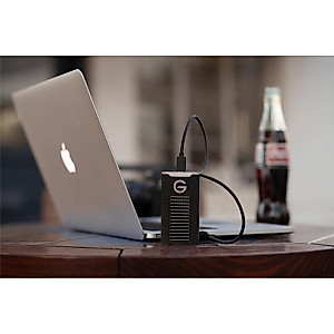 SanDisk Professional 4TB G-Drive SSD - Ultra-Rugged, IP67 Dust/Water Resistant, Portable External NVMe Solid State Drive, Up to 1,050 MB/s, USB 3.2 Gen 2 - SDPS11A-004T-GBANB