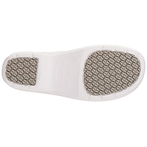 Easy Works Women's Kris Health Care Professional Shoe, White, 8