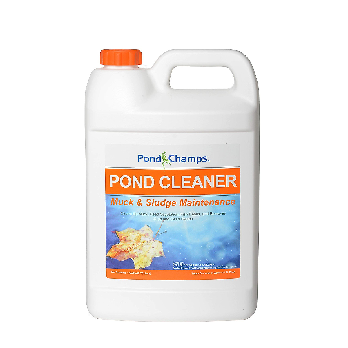 Pond Champs Blue Pond Dye and Pond Cleaner- 1 Gallon of Each
