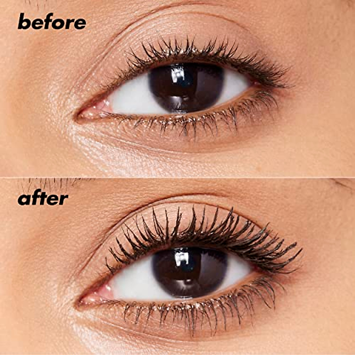 e.l.f. Big Mood Mascara, Instantly Creates Long-Lasting, Bold & Lifted, Voluminous Lashes, Infused with Jojoba Wax, Deep Brown, 0.30 fl Oz