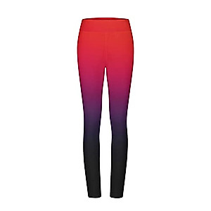 Orders Sweatpants Women Baggy Pink Womens High Waisted Leggings Trendy Gradient Workout Tights Activewear Jogger Track Sweatpants Butt Lift Yoga Pants Hot Pink M