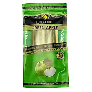 Lucky Eagle Flavor Rolls 5 pack (Green Apple, Mini)