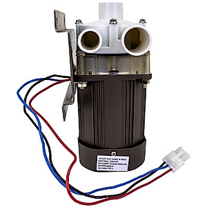 IMM Ice Machine Motor Replacement for Hoshizaki S-0730 Ice Machine Motors Includes mounting Plate, 14 inch Cable & Plug.