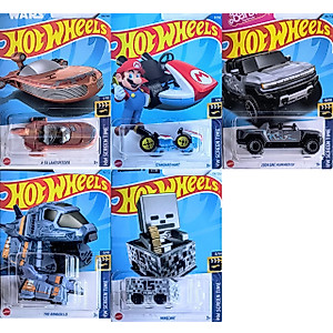 Hot Wheels HW Screen Time 5 Car Bundle Set Version 2