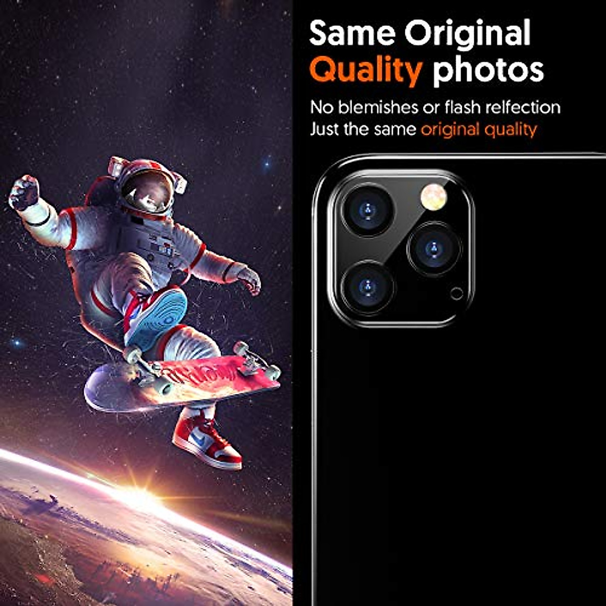 [2+2 Pack] Fotbor for iPhone 12 Pro Max Privacy Screen Protector [2 Pack] and Camera Lens Protector [2 Pack], [2X Anti-Spy] Easy Installation Shatterproof 9H Tempered Glass Film for Apple iPhone 12 Pro Max 6.7" 5G (Privacy)