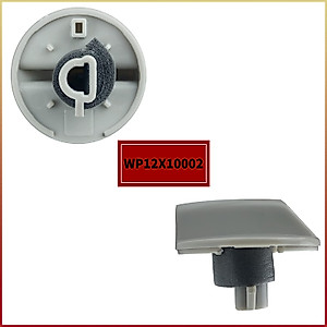WP12X10002 Air Conditioner Control Knob Replacement Part - Compatible with Some GE Room Window Air Conditioner Replaces for WP12X10002 Plastic