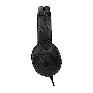 PDP Gaming LVL40 Stereo Headset with Mic for PlayStation, PS4, PS5, PC- Noise Cancelling Microphone, 3.5mm jack - Camo, Camouflage