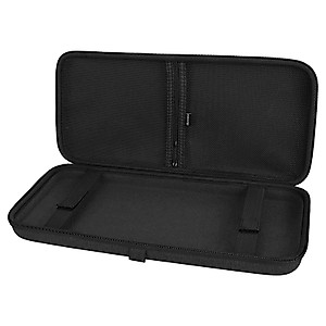 Linkidea Hard Travel Case for TKL Tenkeyless Keyboard, Computer 87 Key Wireless/Wired Keyboard Carrying Case Protective Storage Box Bag, Compatible with Razer Huntsman V2 TKL Tenkeyless Keyboard