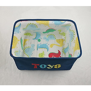 MAIZMZ Rectangular Storage Basket Collapsible Organizer Bin Waterproof Toy Box for Organizing Home/Dorm/Kitchen/Pet/Office/Closet/Shelf/Gift Baskets