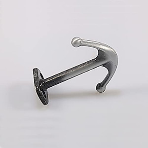 YES Time Ball Two Prong Ceiling Hook for Closet Top Bathroom Kitchen Cabinet Garage Pack of 8 (Ancient tin)