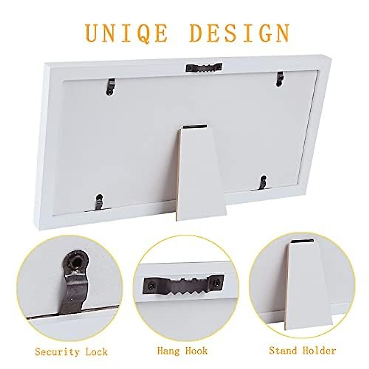 Baby Prints Handprint and Footprint Kit, Newborn Hand and Footprint Keepsake with 2 Safe Clean-Touch Inkless Ink Pad, Gift to New Parents or Baby Boys Girls Shower Registry