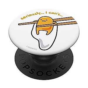Gudetama Chopsticks PopSockets Stand for Smartphones and Tablets PopSockets PopGrip: Swappable Grip for Phones & Tablets