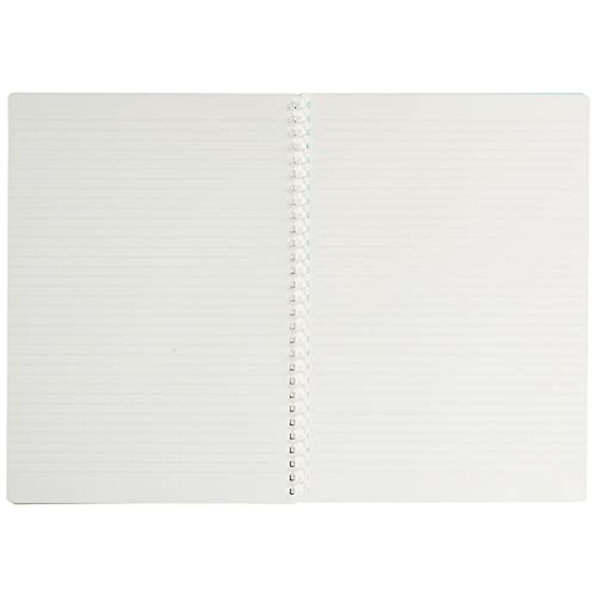 KOKUYO Spiral Lined Notebook, 10'' x 7'' Pastel Journal B5 Soft Ring Notebooks with Dot 6 mm Ruled, 40 Sheets, Light Blue 1 Subject Notebook, Note Taking for School. Japan Import (SU-SV301BT-LB)