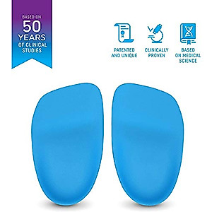 Heel That Pain Plantar Fasciitis Insoles, Medium (W 6.5-10, M 5-8) & Heel That Pain Plantar Fasciitis Ice Pack and Heat Therapy Slippers, One Size Fits All