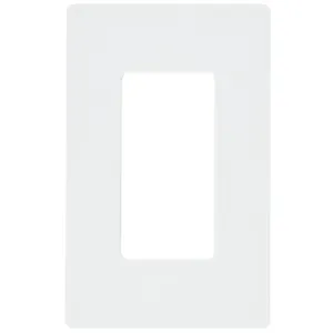 Lutron CW-1-WH 1-Gang White Wall Plate