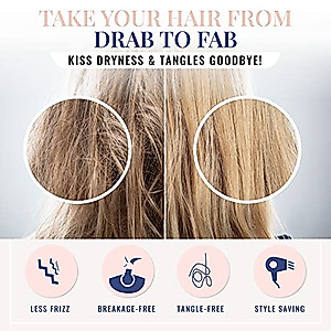 Blissy Silk Pillowcase - 100% Pure Mulberry Silk - 22 Momme 6A High-Grade Fibers - Satin Pillowcase for Hair & Skin - Regular, Queen & King Size Silk Pillow Case with Hidden Zipper - Moisture Wicking