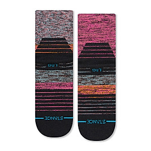 Stance Crossing Paths Quarter Hiking Sock Multi LG (US Men's Shoe 9-13, Women's Shoe 11-14)