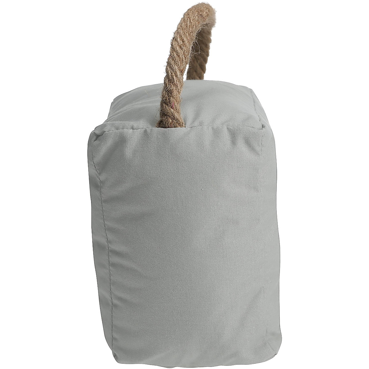 Pavilion Gift Company Family Rules: Be Happy Laugh A Lot Door Stopper, Grey