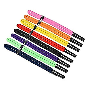 Gejoy 8 Pieces Adjustable Sunglasses Straps Floating Foam Glasses Straps Sports Eyeglass Retainer and 2 Pieces Glasses Cleaning Cloth for Sports Outdoor Activities