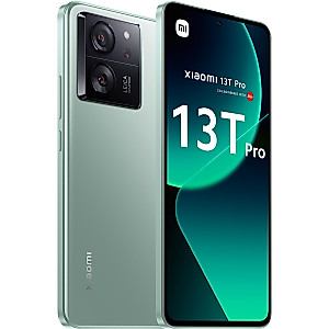 Xiaomi 13T PRO 5G + 4G LTE (1024GB+16GB) Global ROM Unlocked Worldwide (Tmobile Mint Tello Global) 50MP Triple Pro Leica Camera 6.67" 144Mhz + (w/Fast 51w Car Charger) (Meadow Green Global ROM)