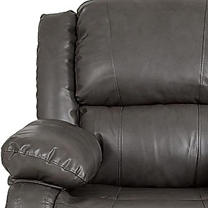 Flash Furniture Harmony Series Gray LeatherSoft Recliner