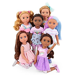 Glitter Girls - Bluebell 14-inch Poseable Fashion Doll - Dolls for Girls Age 3 & Up,Pink, Brown, Silver, Blue