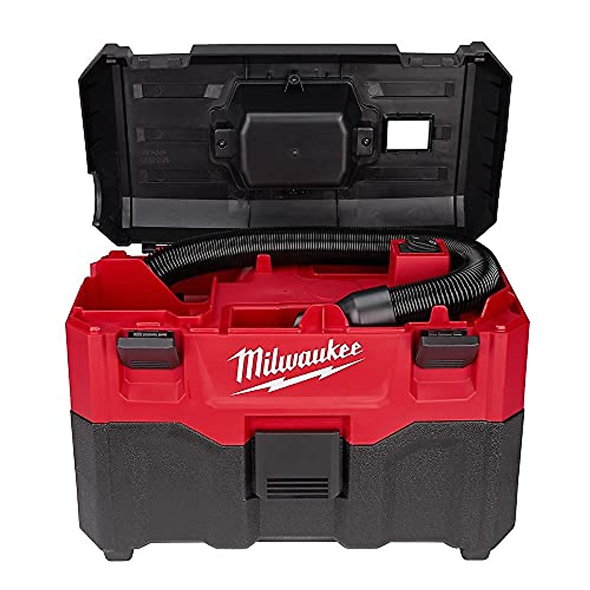 Milwaukee M18 2 Gal. 18-Volt Lithium-ion Cordless Wet/Dry Vacuum (Tool-Only), 2.8 Amp Motor, Lightweight, Tool-Box Style for Effortless Transport and Storage