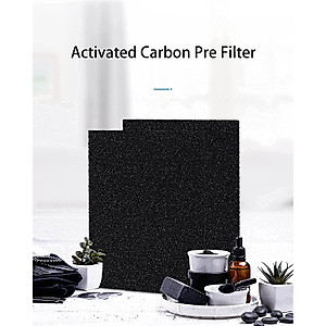 115115 Size 21 Filter A Compatible with Winix PlasmaWave Air Purifier C535, 5300, 5300-2, 6300, 6300-2, AM90, P300, True HEPA Filter with 4 Carbon Pre-Filters
