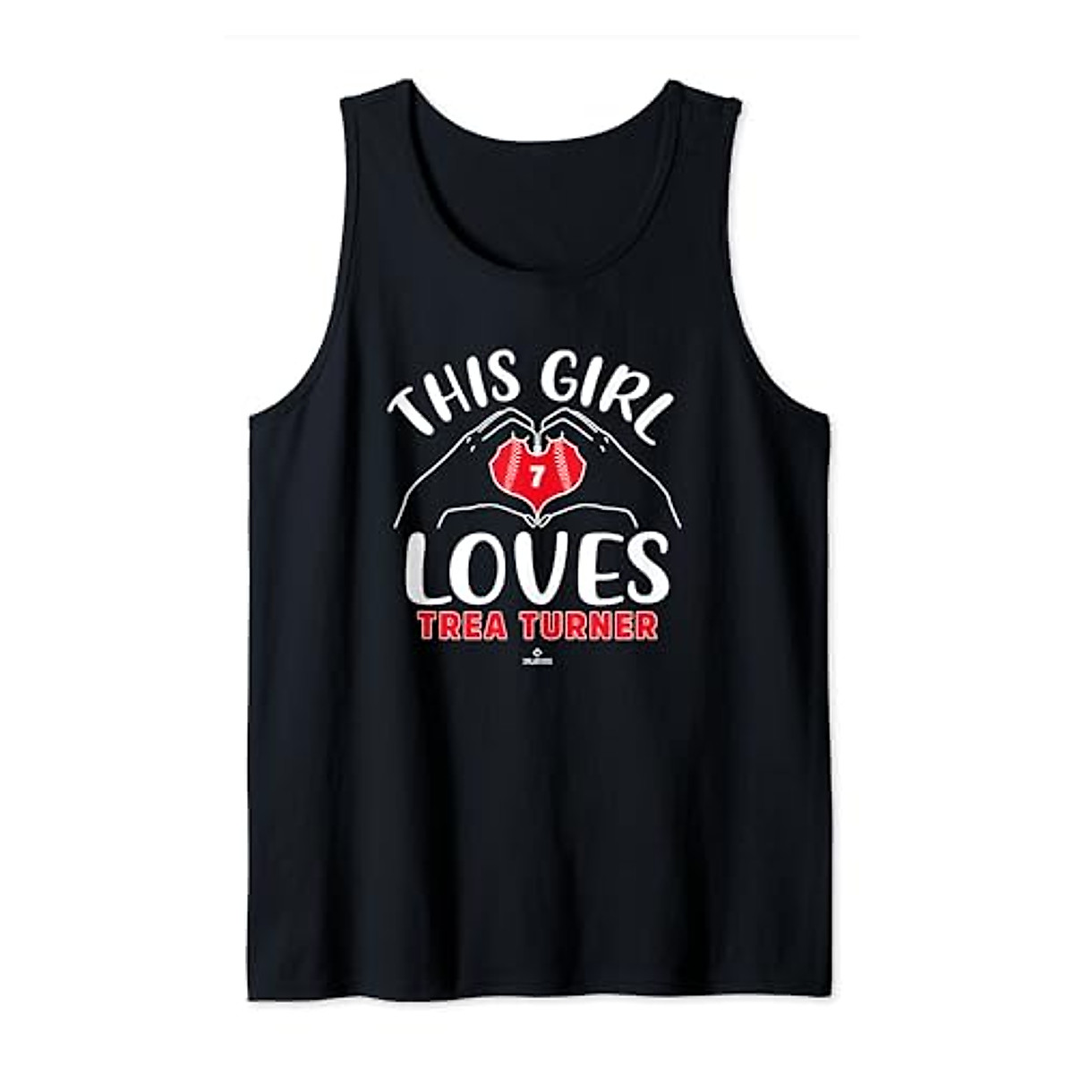 This Girl Loves Trea Turner Philadelphia MLBPA Tank Top