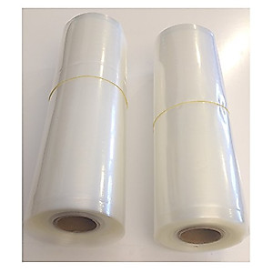 Hansi Naturals 2-Pack 8"x50' Rolls Commercial Grade Vacuum Bags BPA FREE! 3mil Vacuum Seal Rolls (2) Freezer storage vacuum bags