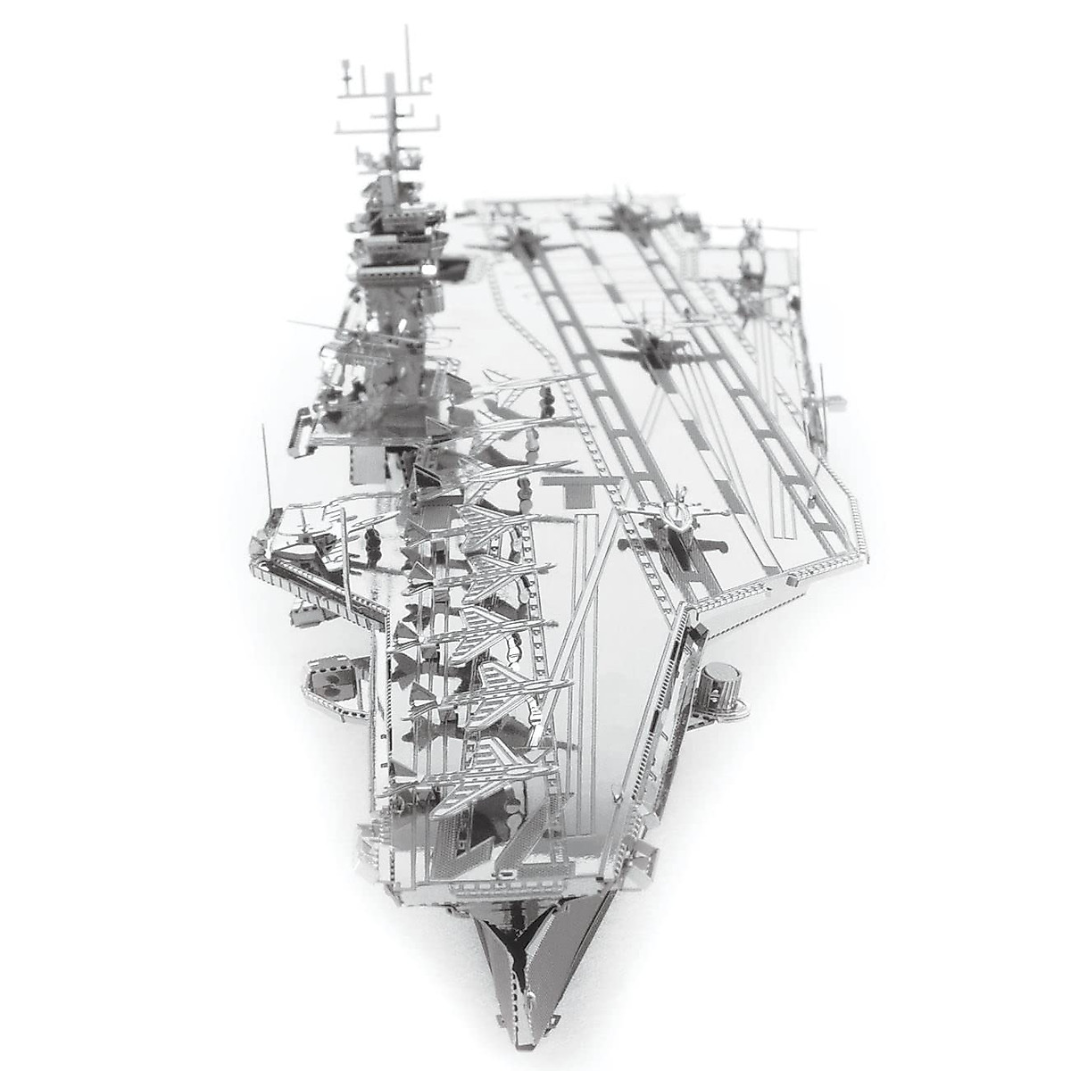 Fascinations Metal Earth ICONX USS Theodore Roosevelt CVN-71 3D Metal Model Kit