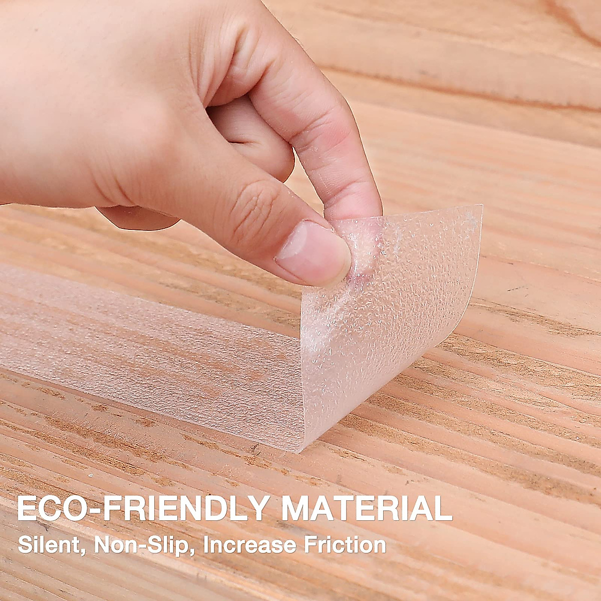 SafetyPro Clear Anti Slip Tape, 2 Inch × 50 Feet Waterproof Grip Tape, Strong Traction Safety Tape for Stairs, Outdoor/Indoor Use (Transparent)