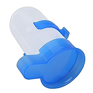 Pssopp Automatic Bird Feeder Bird Water Dispenser Clear Bird Food Seed Dispenser Container Hanging Cage Feeder Dispenser