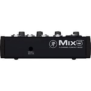 Mackie Mix5 5-Channel Compact Mixer