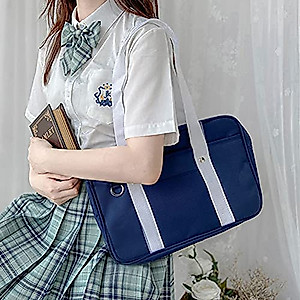 Newzeroin Japanese School Bag Handbag Anime Backpack, Cosplay Backpack High School JK Uniform Bag, Commuter Uniform Shoulder Bags (Blue)