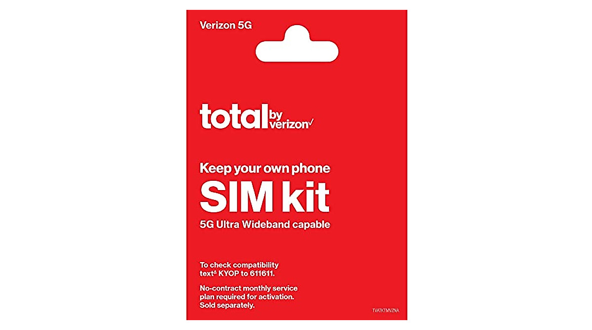 Total Verizon BYOP SIM Kit | Bring Your Phone to 5G Network