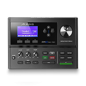 Alesis DM10 MKII Pro Kit + Strike Amp 12 | 10-Piece All-Mesh Electronic Drum Kit Bundled with 2000-Watt Ultra-Portable Powered Drum Speaker/Amplifier